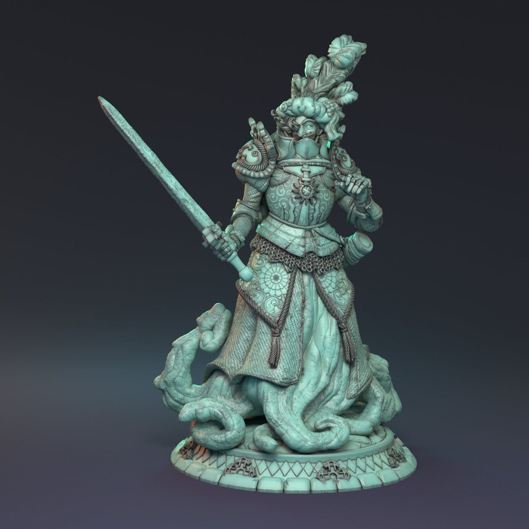 Marquis Waltosmirt | Fantasy Miniature Noble Fighter Warrior Soldier ...
