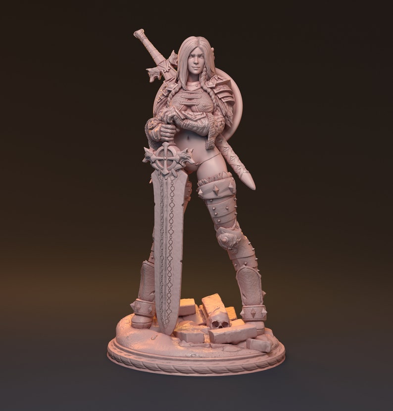 Kordatt Cult Diorama Fantasy Miniature Pin up Miniature 3d Resin Print Model Fantasy Diorama ...