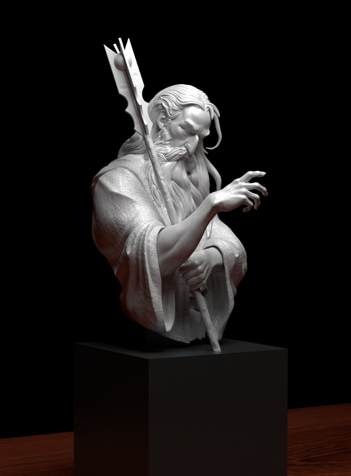 Voices in the Wind Bust Fantasy Bust 80mm Magic Lands by - Etsy