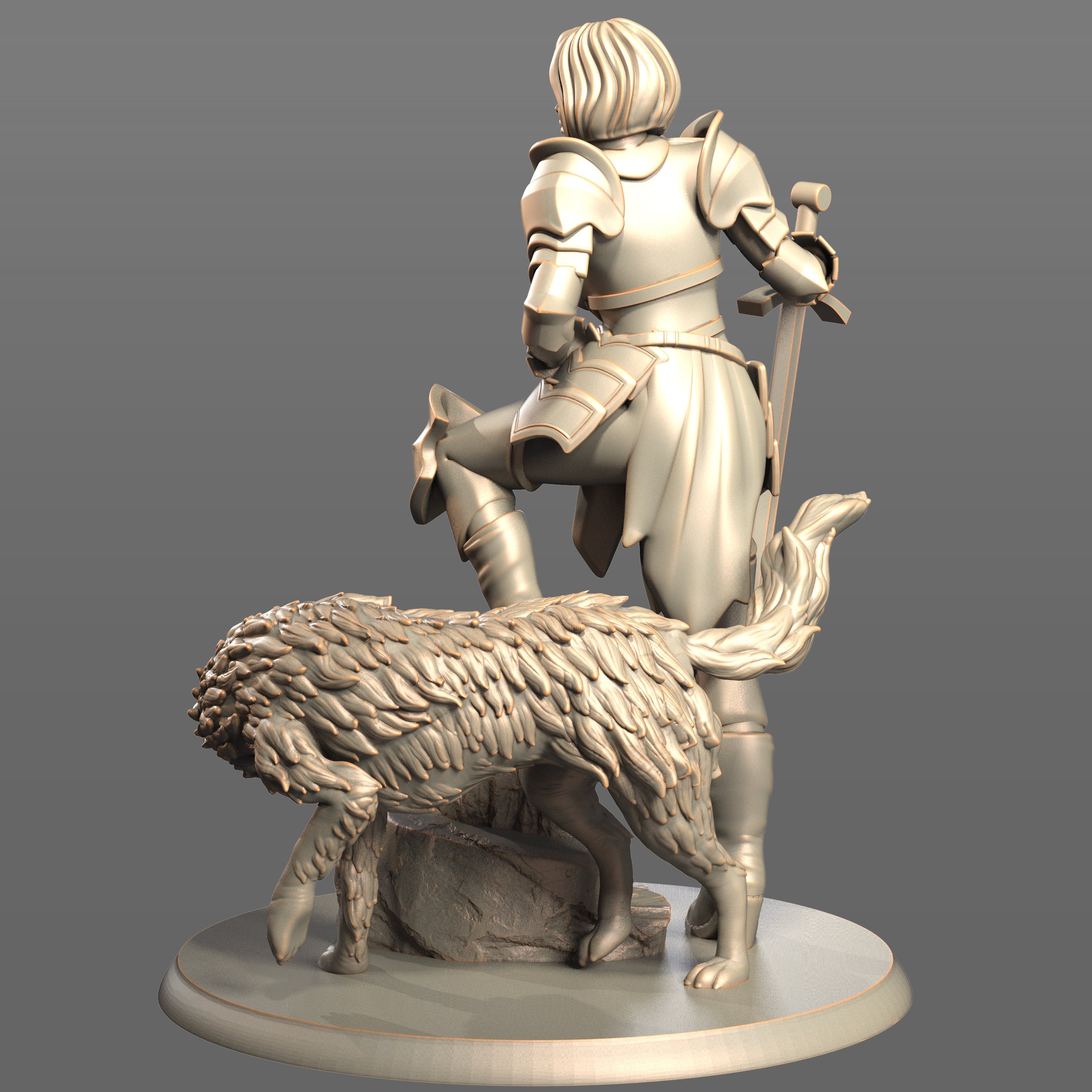 Valerie the Vampire Hunter Female Fantasy Miniature 3d Resin Print ...