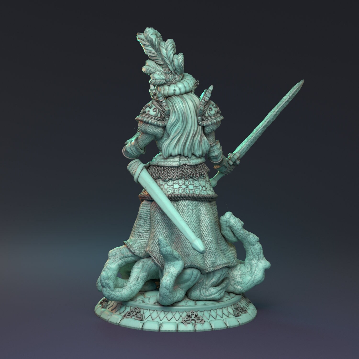 Marquis Waltosmirt | Fantasy Miniature Noble Fighter Warrior Soldier ...