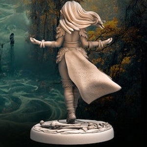 Circe Female Fantasy Miniature Pinup Miniature Elf Summoner 35mm by ...