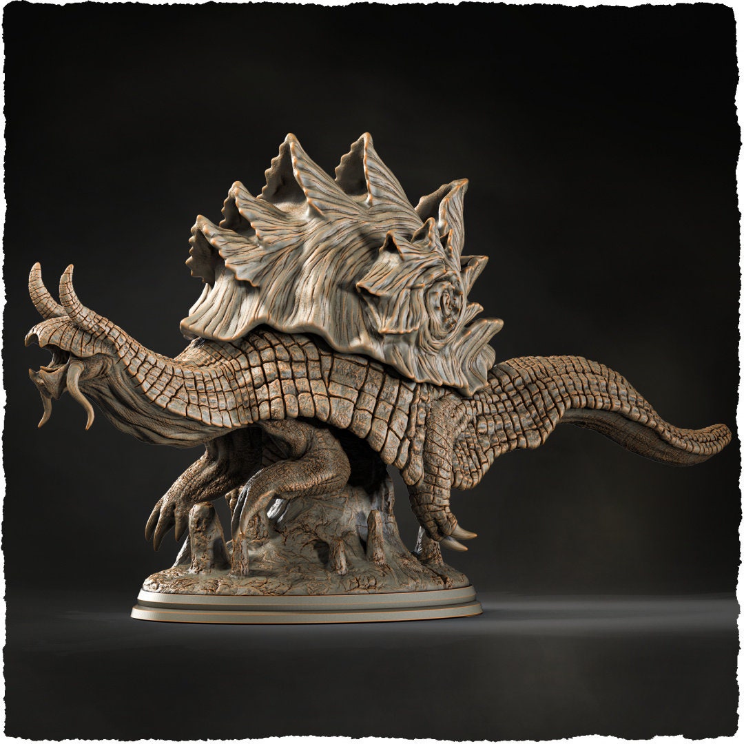 Sea Snail Dragon Large Scale Monster Miniature Dragon - Etsy