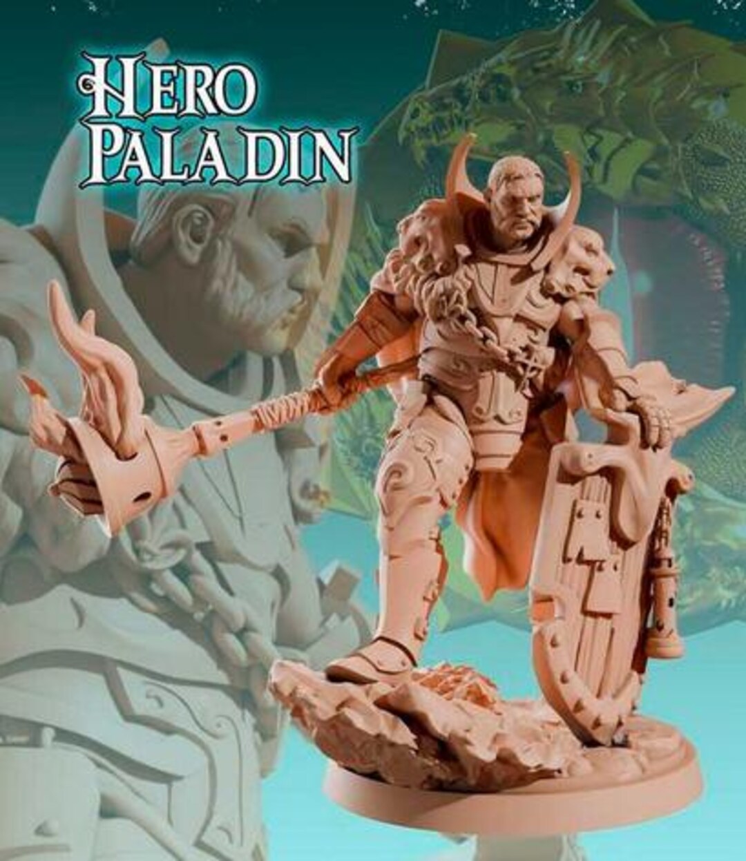 Order of Light Bundle | 3D Printed Dnd Miniatures | 32mm | by Magiclore Studios - Etsy