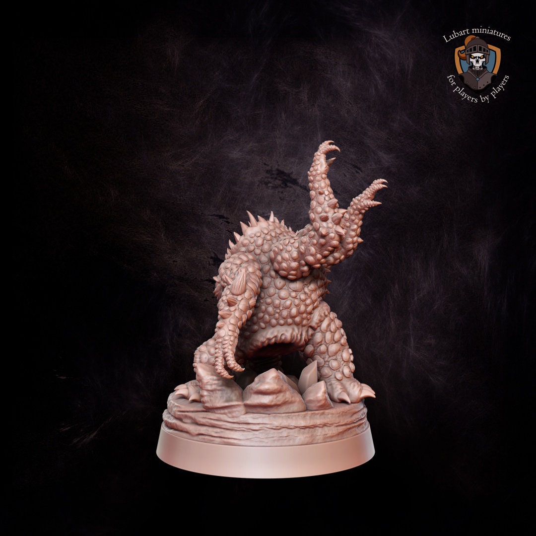 Xorn Fantasy Dnd Monster 40mm Miniature Dnd Miniature - Etsy