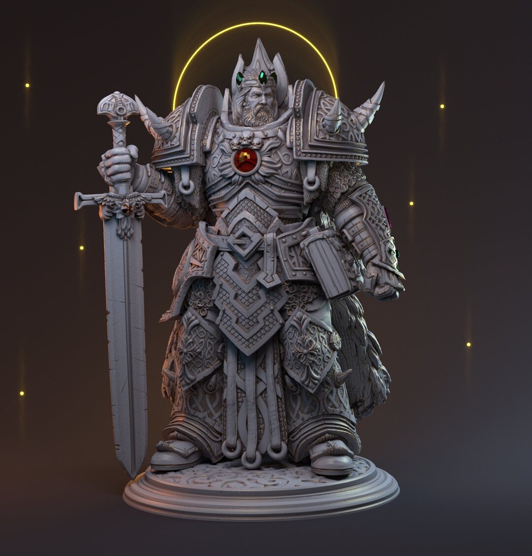 Uther Pendragon | Hardwitch Games | Fantasy Miniatures | 32mm - 75mm ...