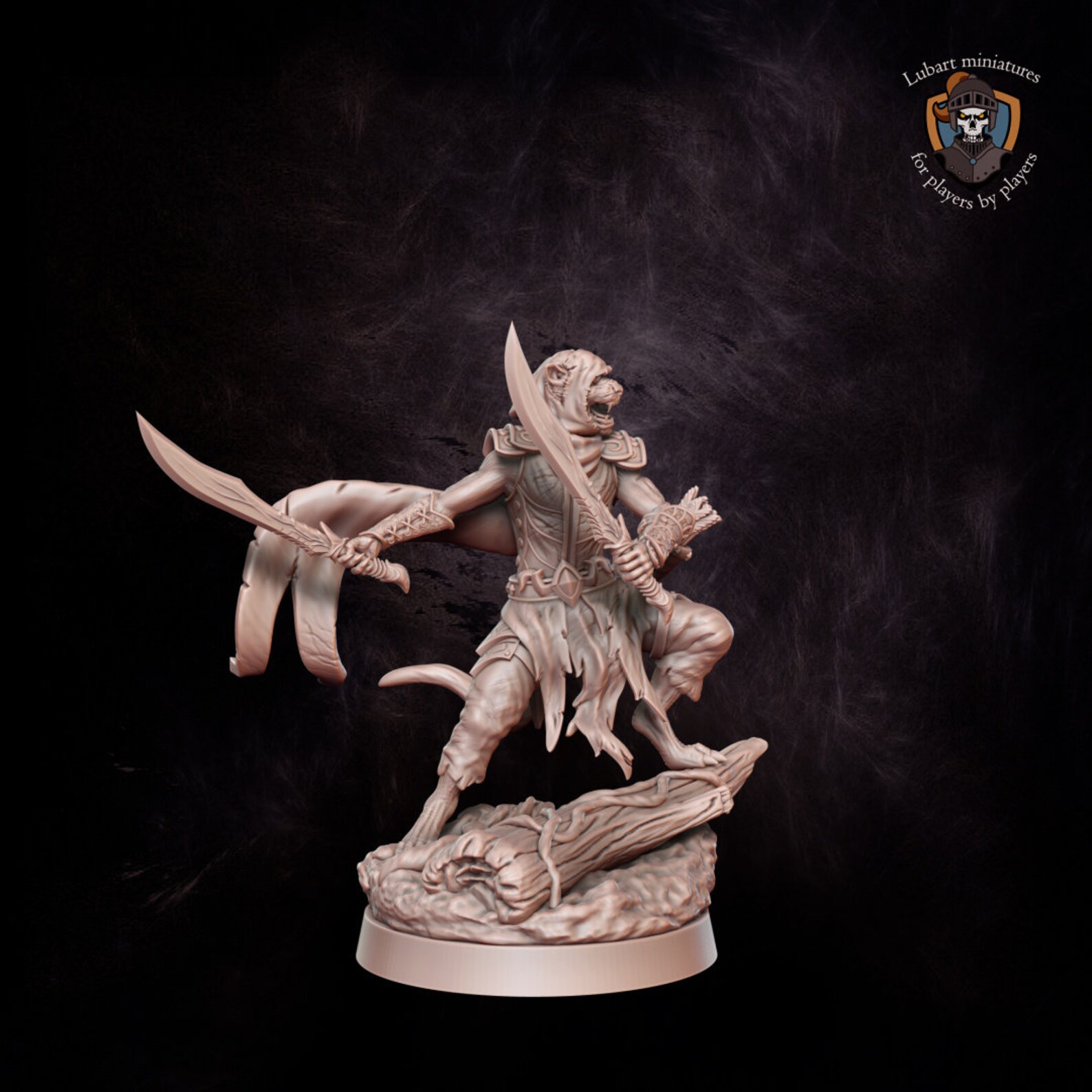 Tabaxi Ranger | Customizable Dnd Miniature Tabaxi Archer Model ...