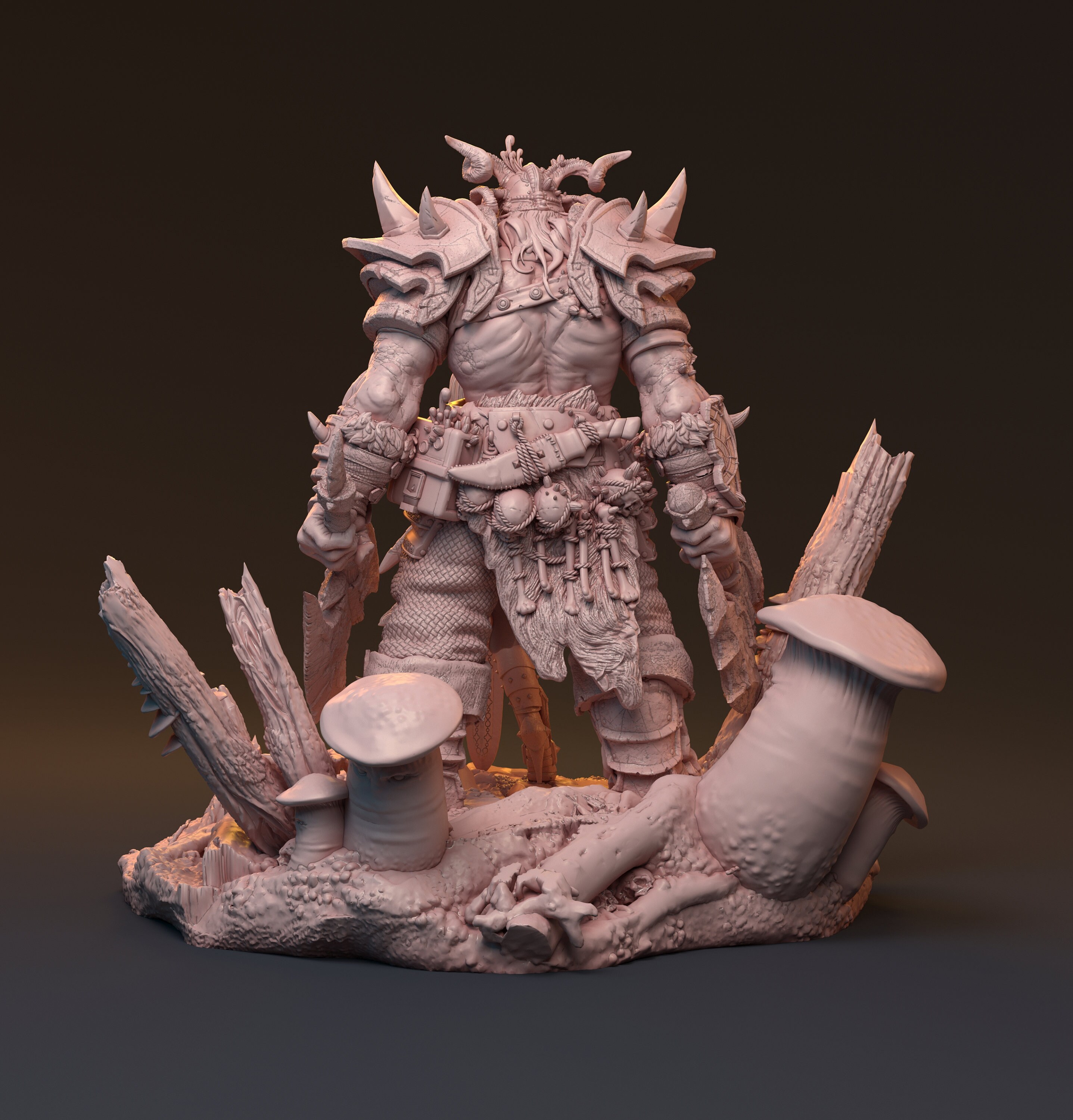 Kordatt Cult Diorama Fantasy Miniature Pin up Miniature 3d Resin Print ...