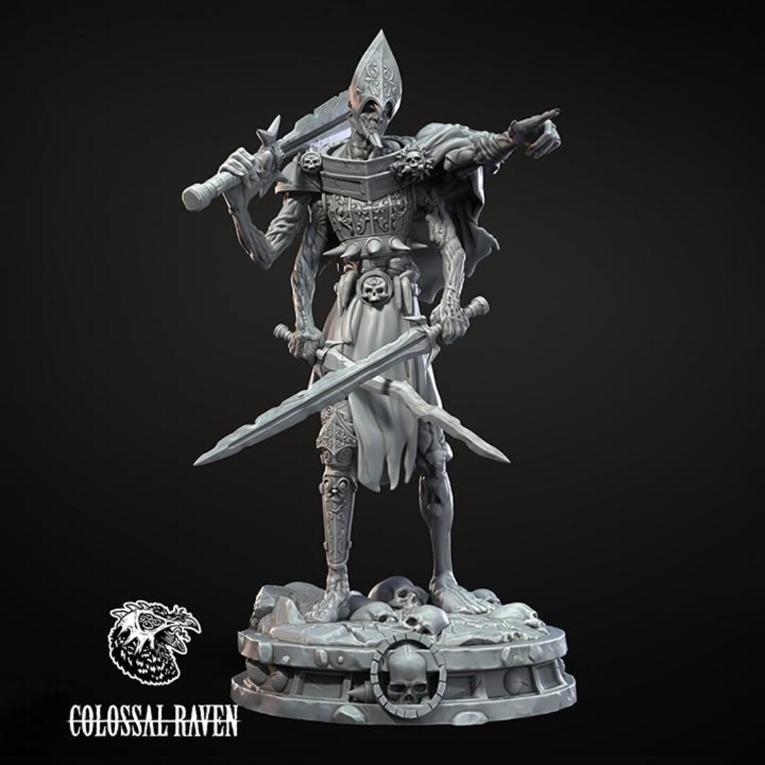 Undead 3D Printed Monster Hobgoblin Monser Miniatures 32mm / 75mm by ...