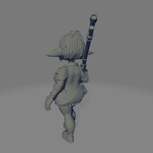 Silviar, Goblin Sniper | Dnd Female Goblin Ranger Sci-fi Fantasy Pin up ...