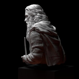 The Pilgrim Bust | Fantasy Bust 80mm Magic Lands | by Nocturna Models ...