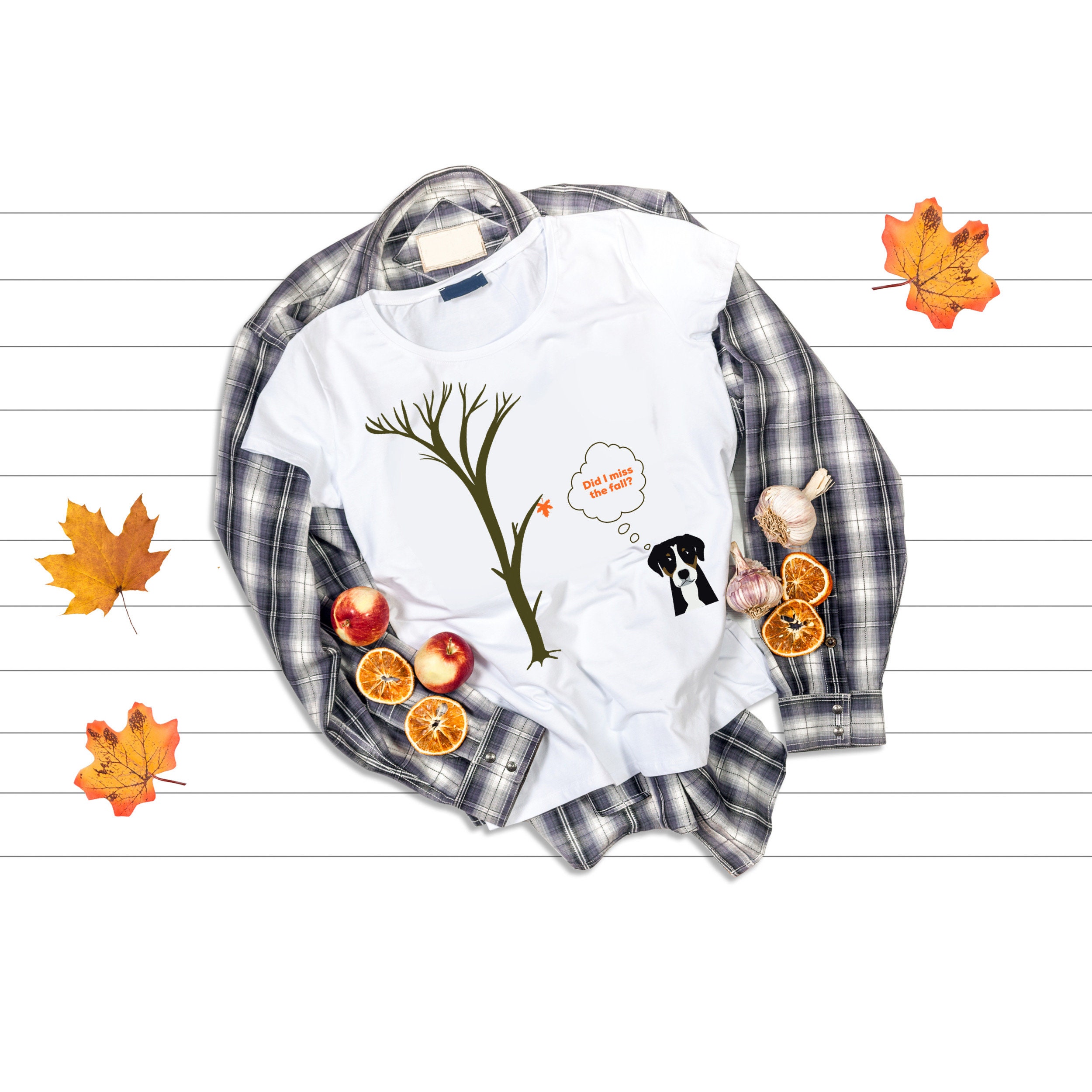 Funny Fall Shirt Funny Fall T-shirt Funny Autumn Shirts Dog | Etsy