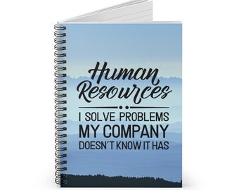 Hr Spiral Notebook - Etsy
