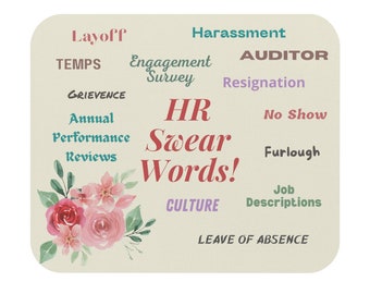 HR Hero Mouse Pad Human Resources Mousepad HR Gifts HR Office - Etsy