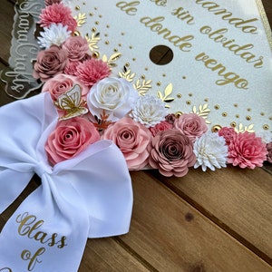 Graduation Cap Decoration, Grad Cap With Bow - Etsy