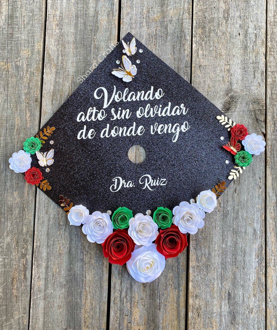 Graduation Cap Decoration Mexican Cap Topper Grad Cap. - Etsy