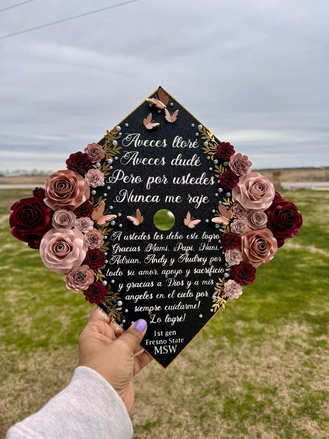 Graduation Cap Decoration, Grad Cap Topper, Handmade Product - Etsy
