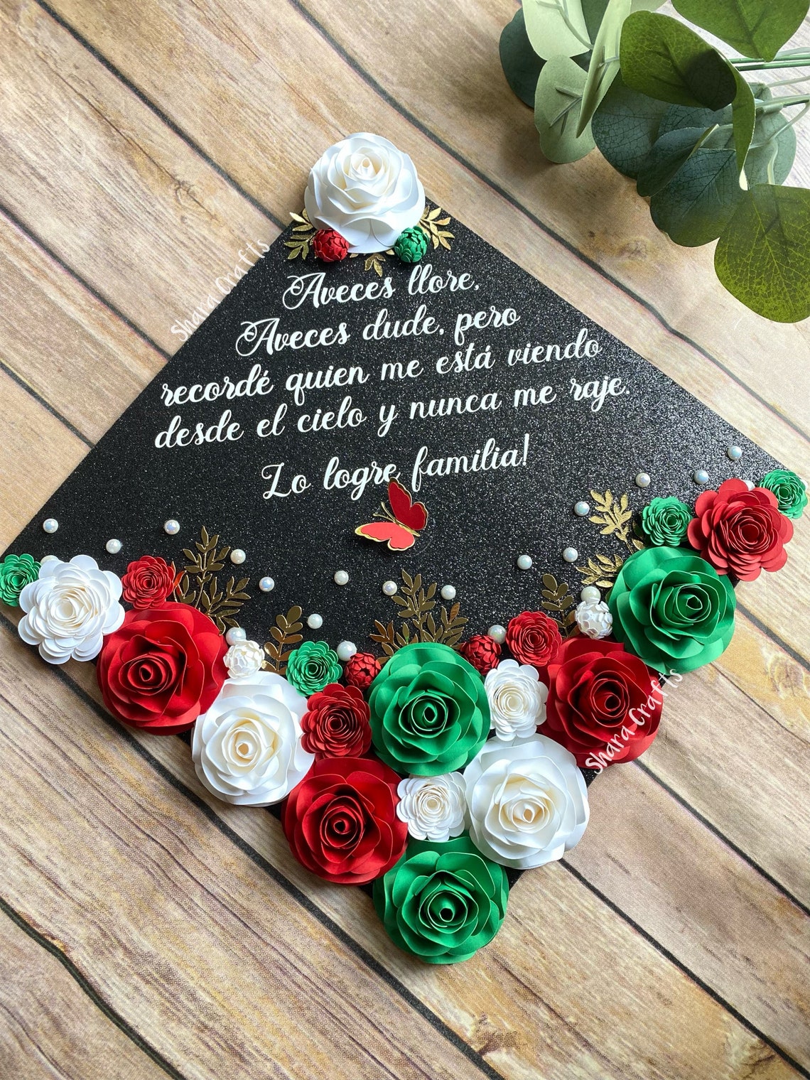 Graduation Cap Mexican Decoration Grad Cap. - Etsy