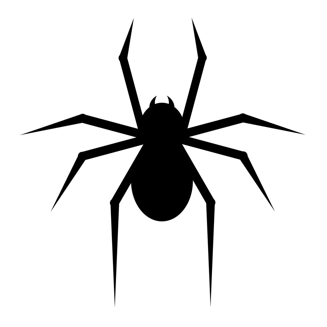 Spider SVG for Laser, Cricut, Silhouette - Etsy
