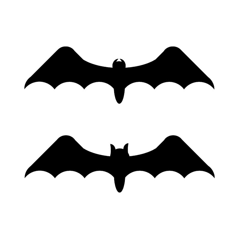 Bat SVG for Laser, Cricut, Silhouette - Etsy UK