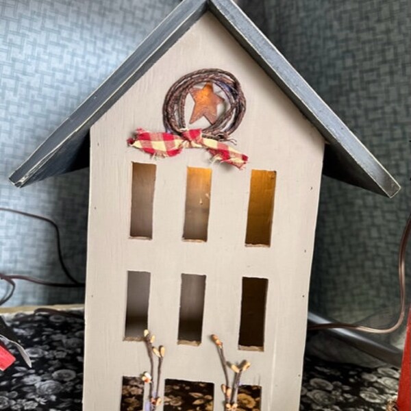 Saltbox House - Etsy