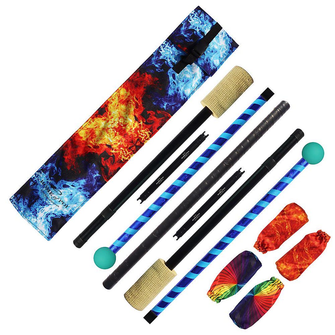Flow Master Fire and Practice Staff Kit - Etsy