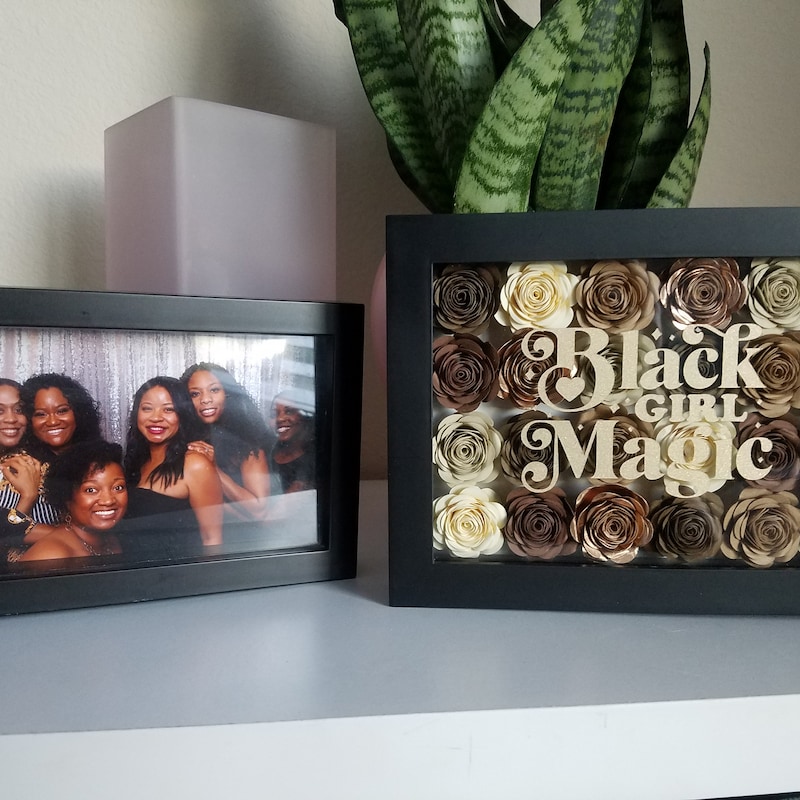 Black Shadow Box - Etsy
