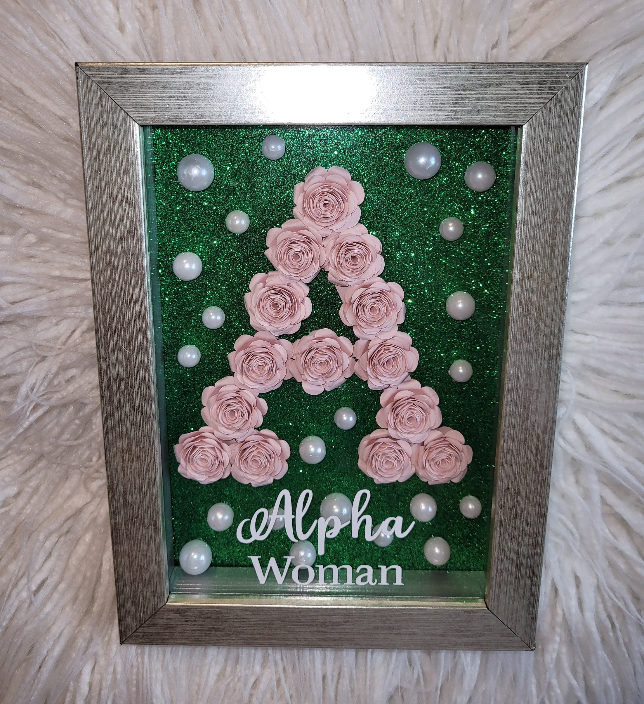 5x7 Alpha Woman Shadow Box - Etsy