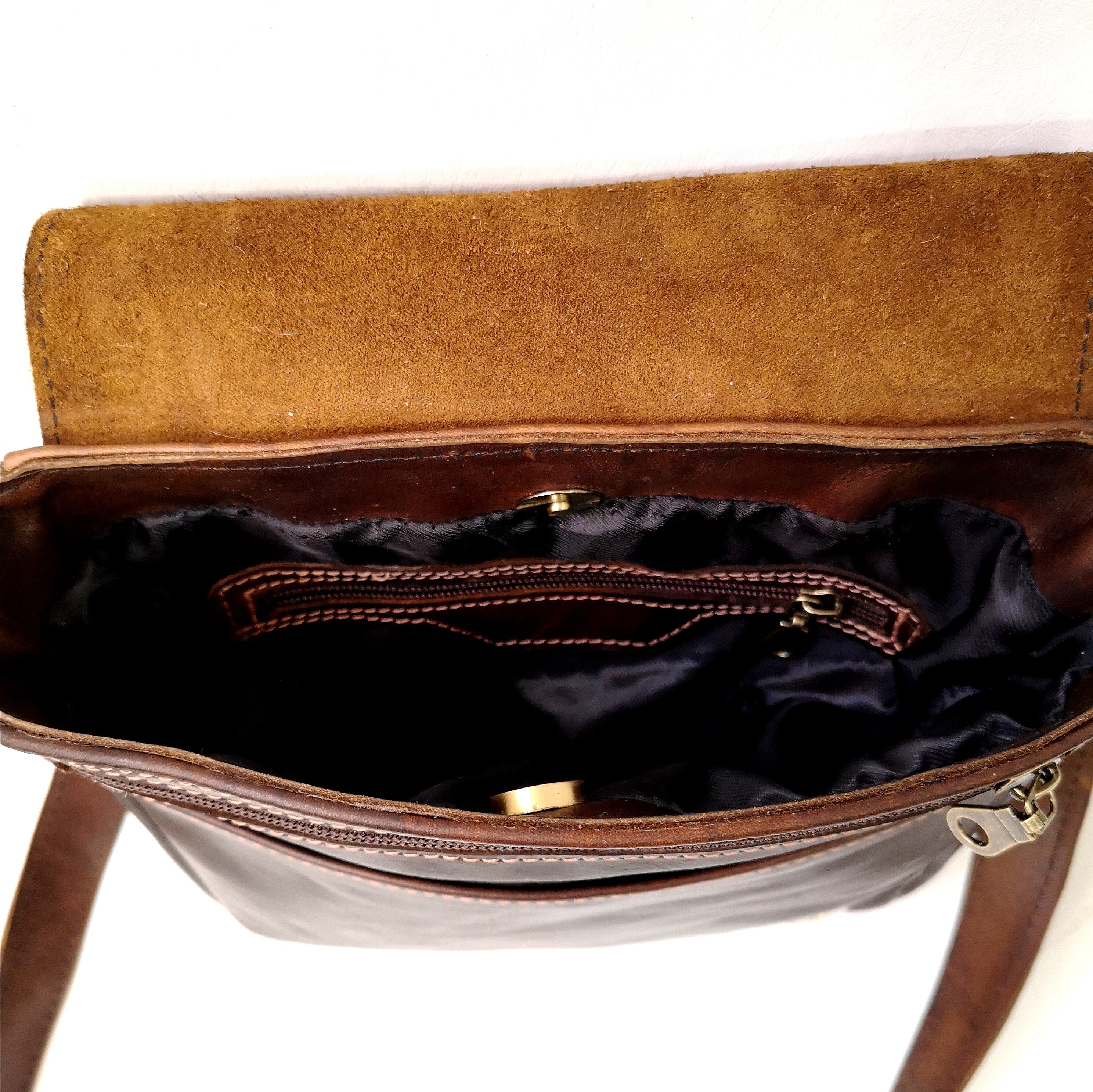Mens Leather Bag-tablet/leather Brown Bag for Man/leather Messenger Bag ...