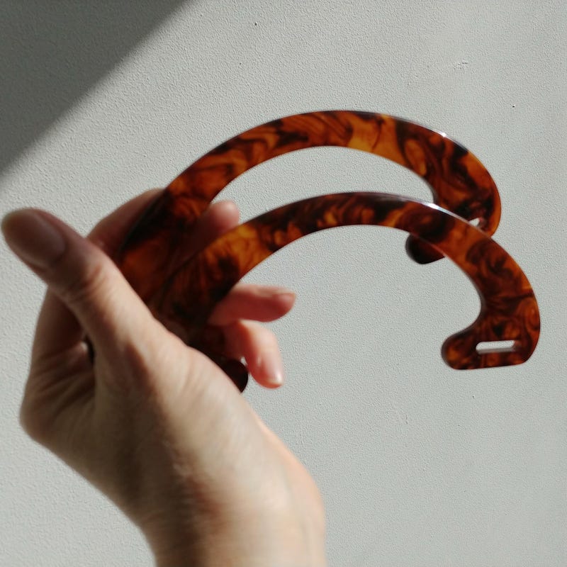 Resin Handles Handbags - Etsy