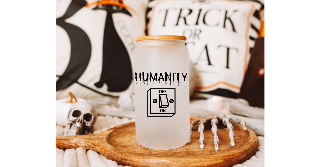 Humanity Switch TVD Vampire Diaries Glass Cup Glass - Etsy