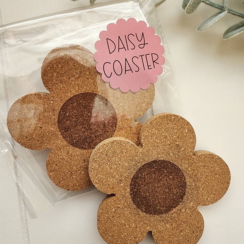 Daisy Coasters - Etsy