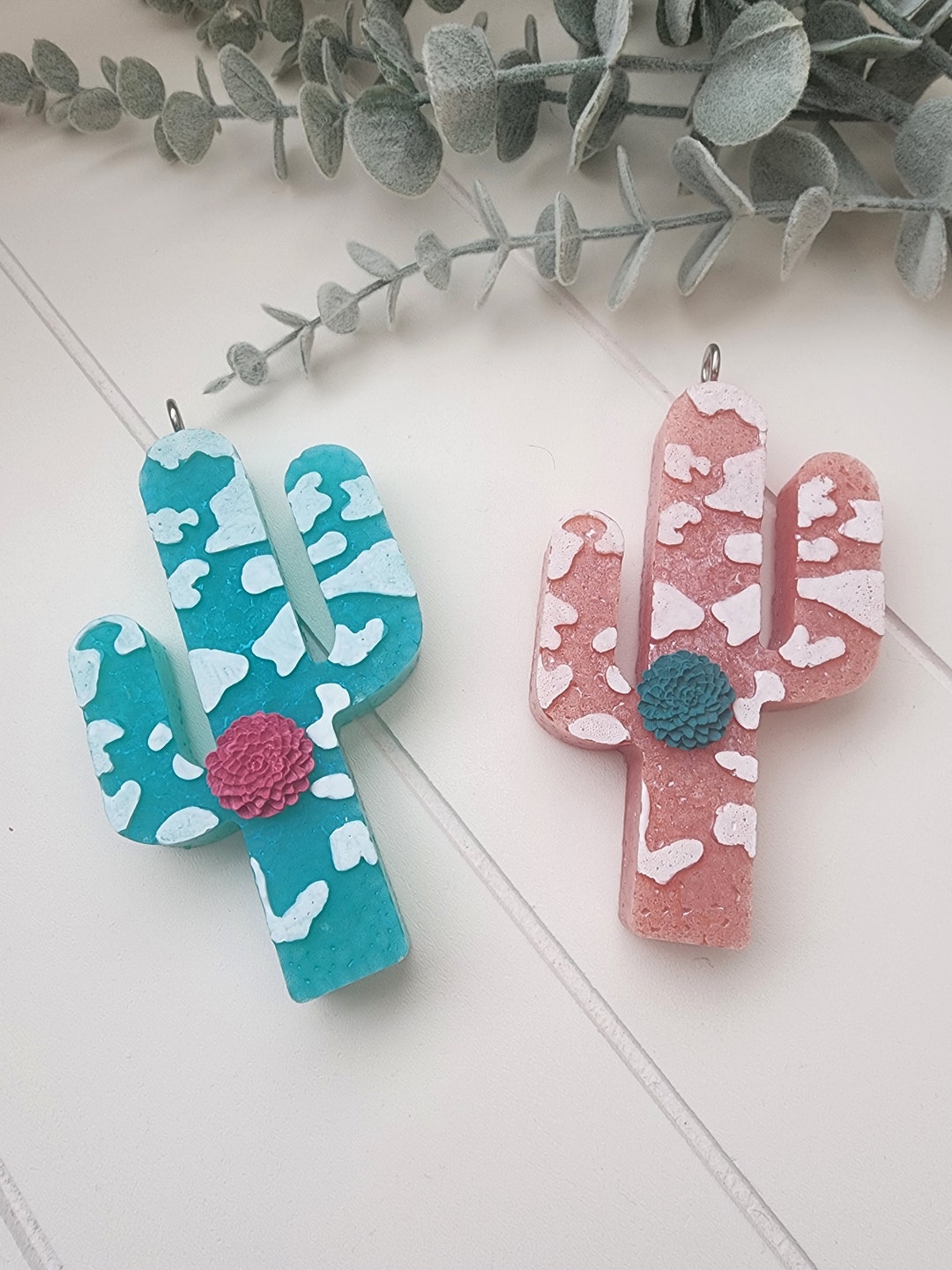 Cactus Freshie hanging, Car Freshie - Etsy