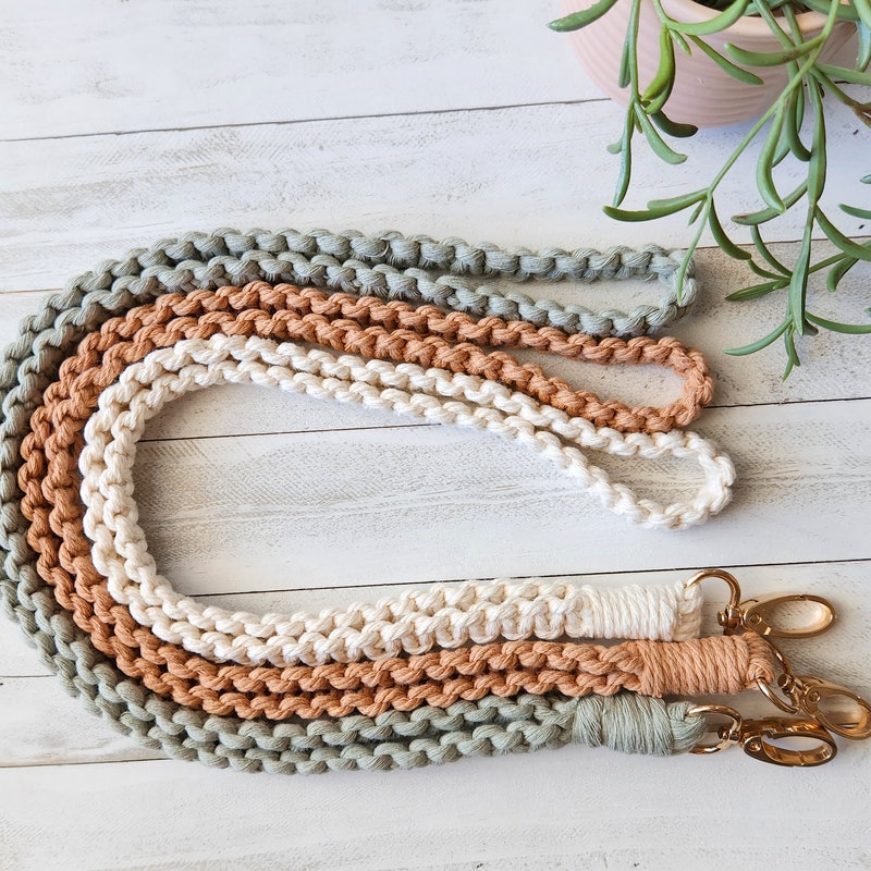 Macrame Lanyard - Etsy
