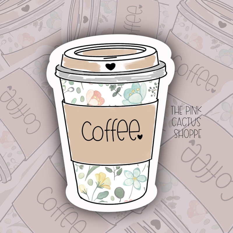 Cute Coffee Stickers - Etsy
