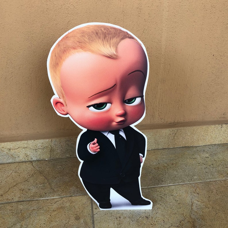 Boss Baby Prop Boss Baby Party Standee BOSS Baby | Etsy