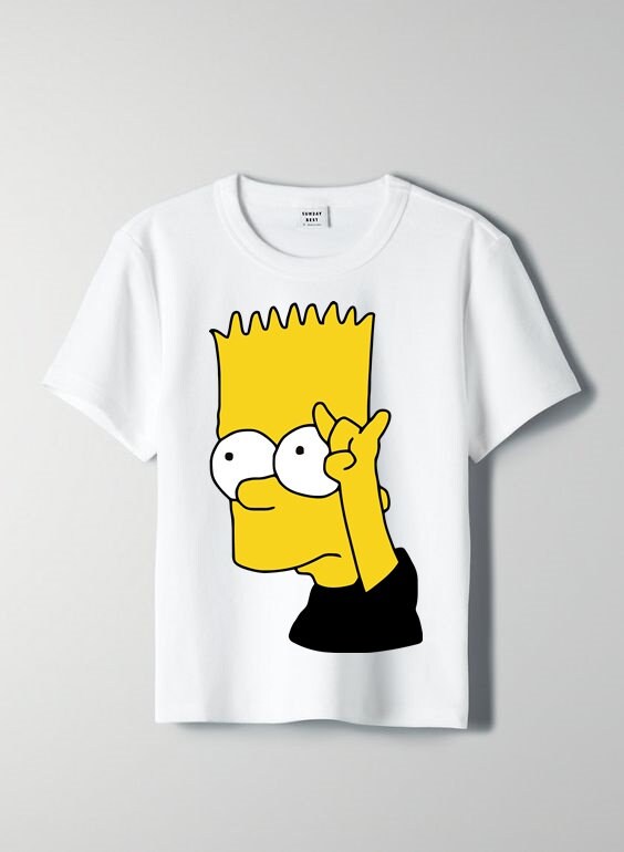 Bart Svg Simpson Svg T-shirt Svg Design Svg Decor Svg | Etsy Australia