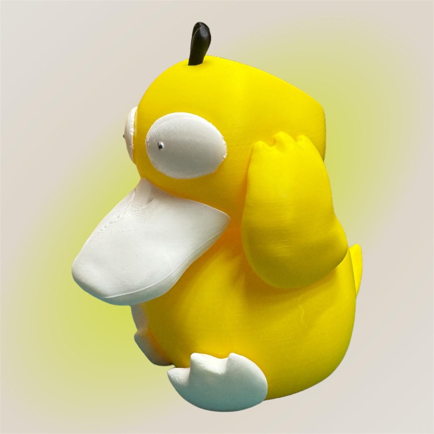 Pokemon Psyduck Unique Pen Pencil Holder - 6 Inch Tall, Big Cute Yellow ...