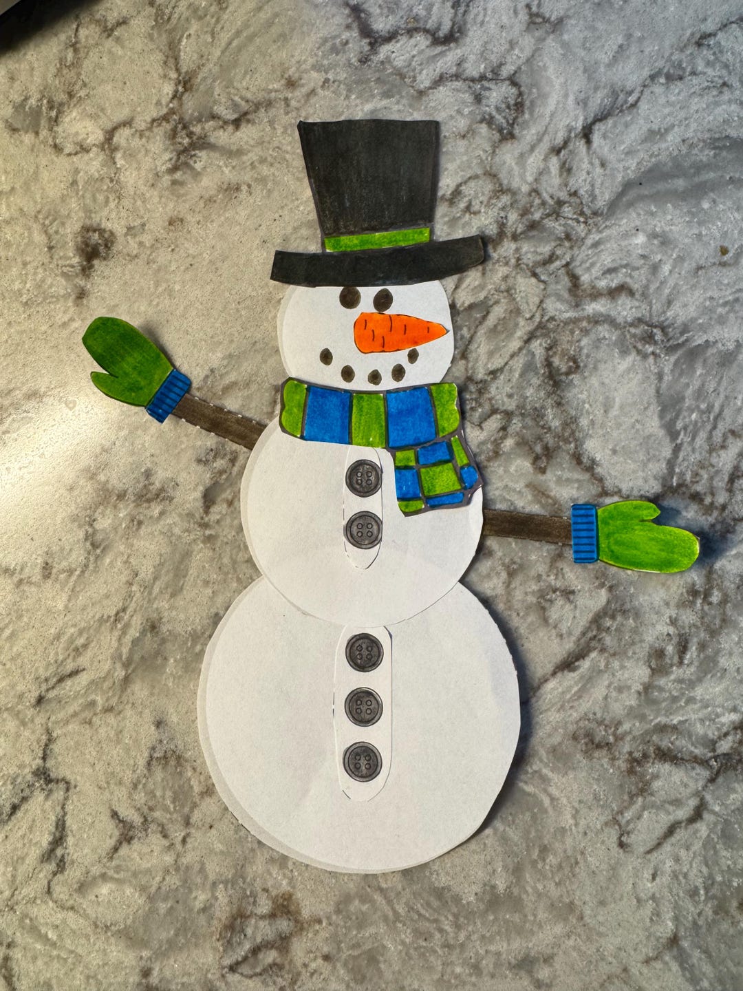 Build Your Own Snowman, Download, Print, Color and Build Snowman Craft ...