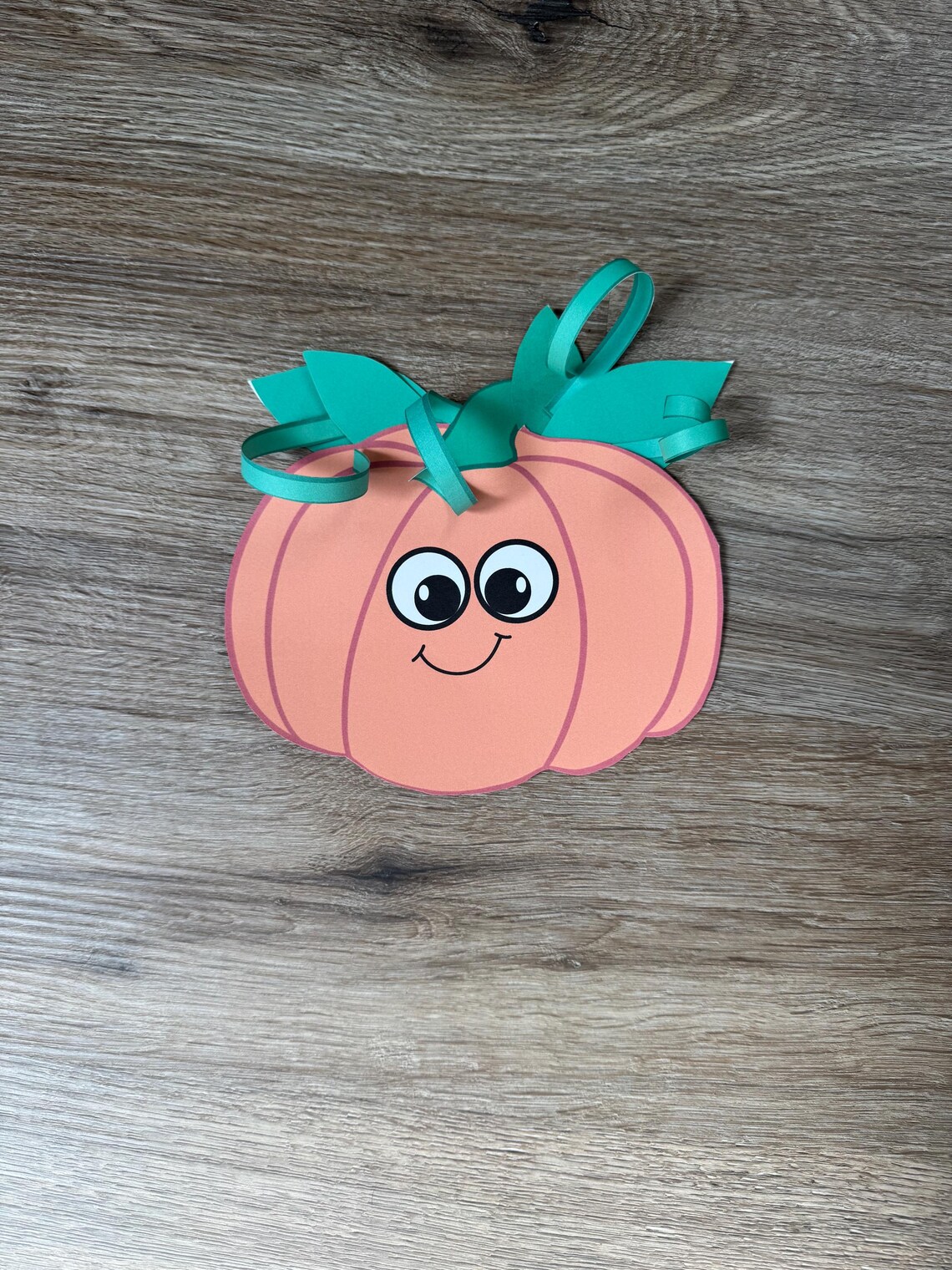 Printable Fall Pumpkin Craft: Cut & Paste Activity (PDF Download) - Etsy