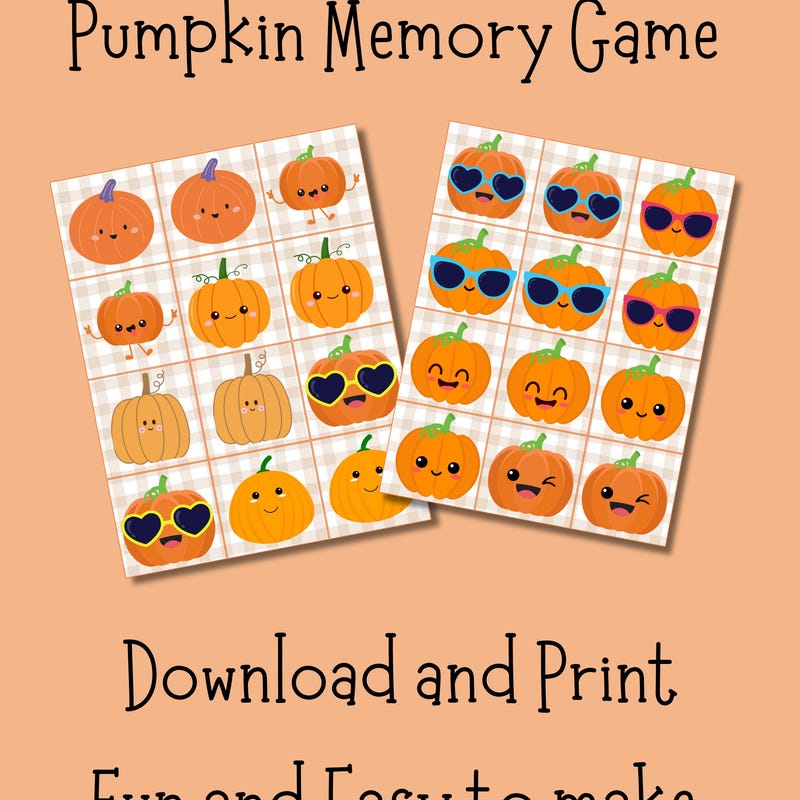 Memory Game - Etsy