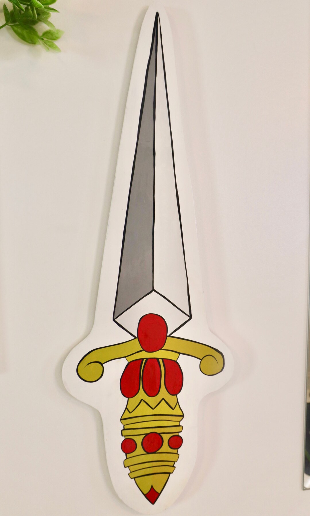 24 Dagger Sign Hand Painted Sign Custom Wood Sign American Traditional ...