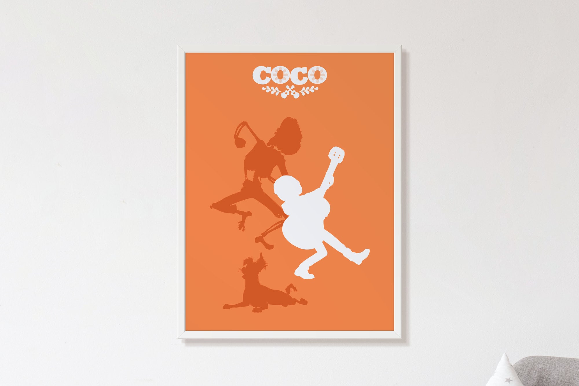 Coco Minimalist Poster Print Pixar - Etsy