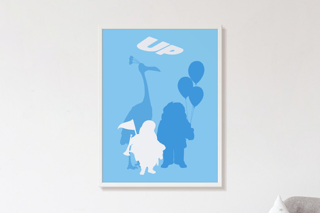 Up Minimalist Poster Print Pixar - Etsy