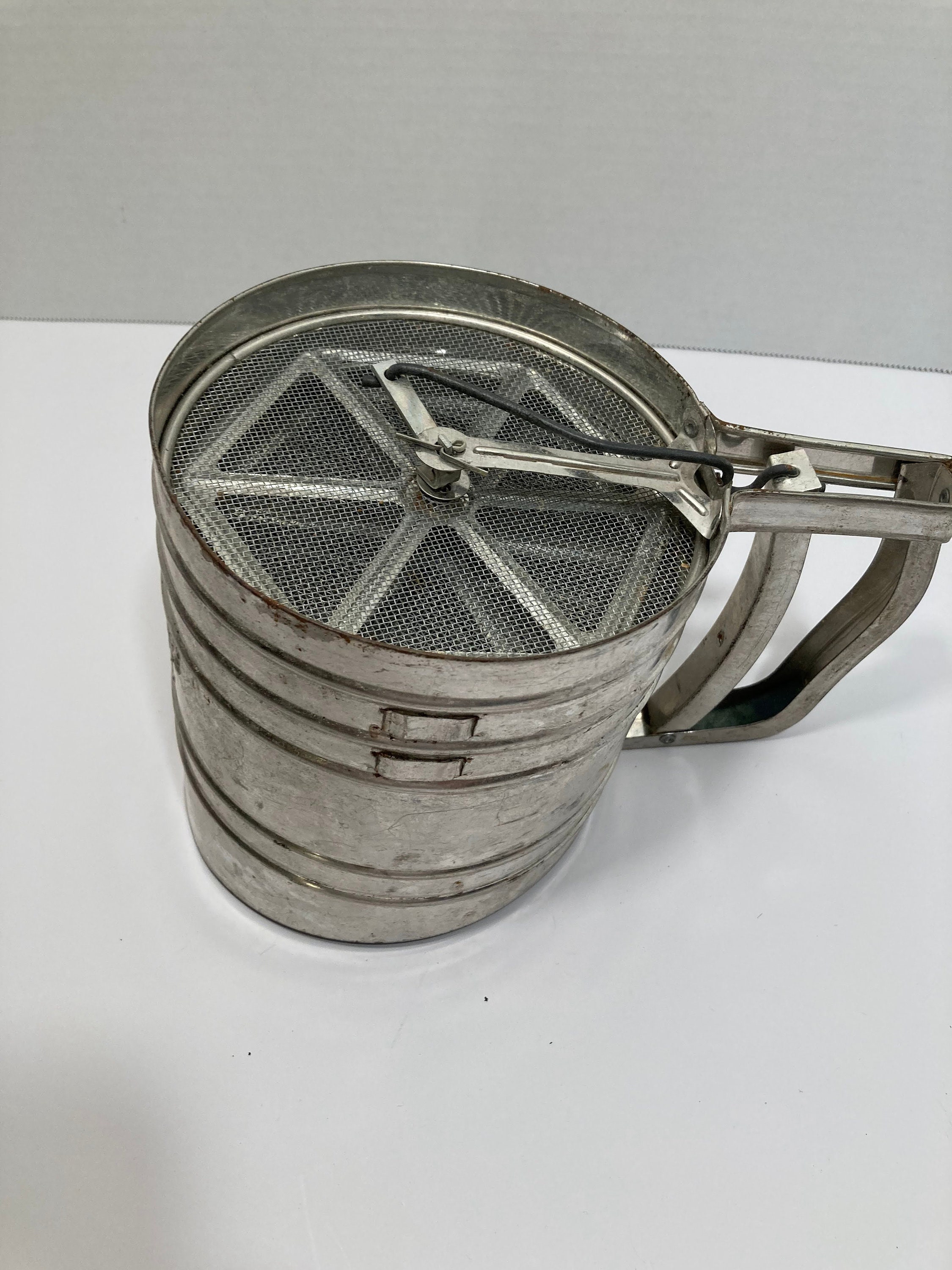 Vintage Foley Sift Chine Triple Screen Flour Sifter - Etsy