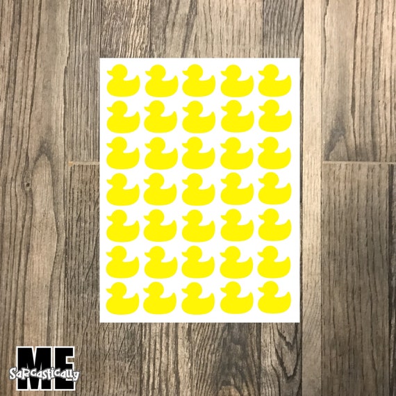 One Color Small Vinyl Decal Set Multiple Personalized Rubber - Etsy