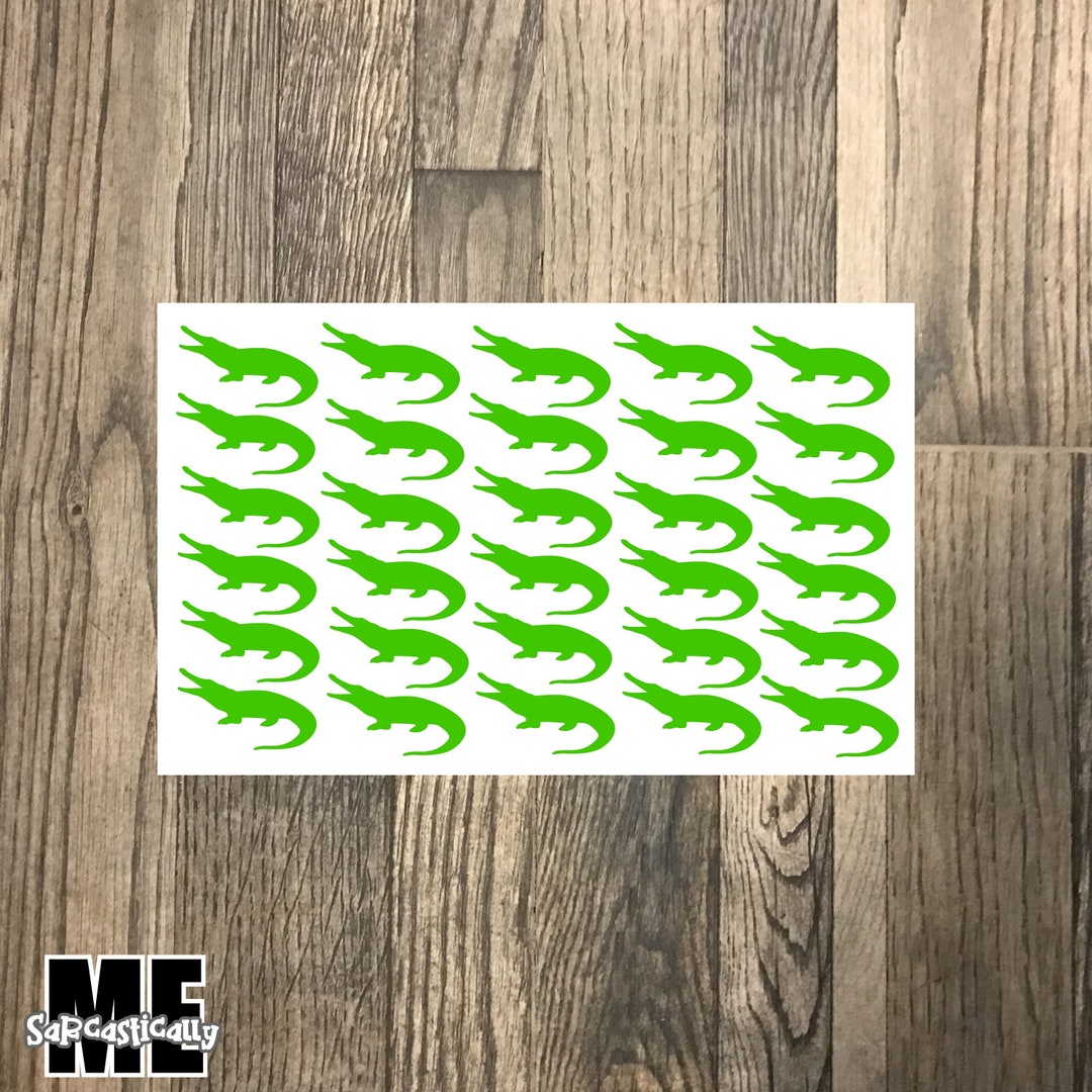 One Color Small Vinyl Decal Set Multiple Personalized - Etsy