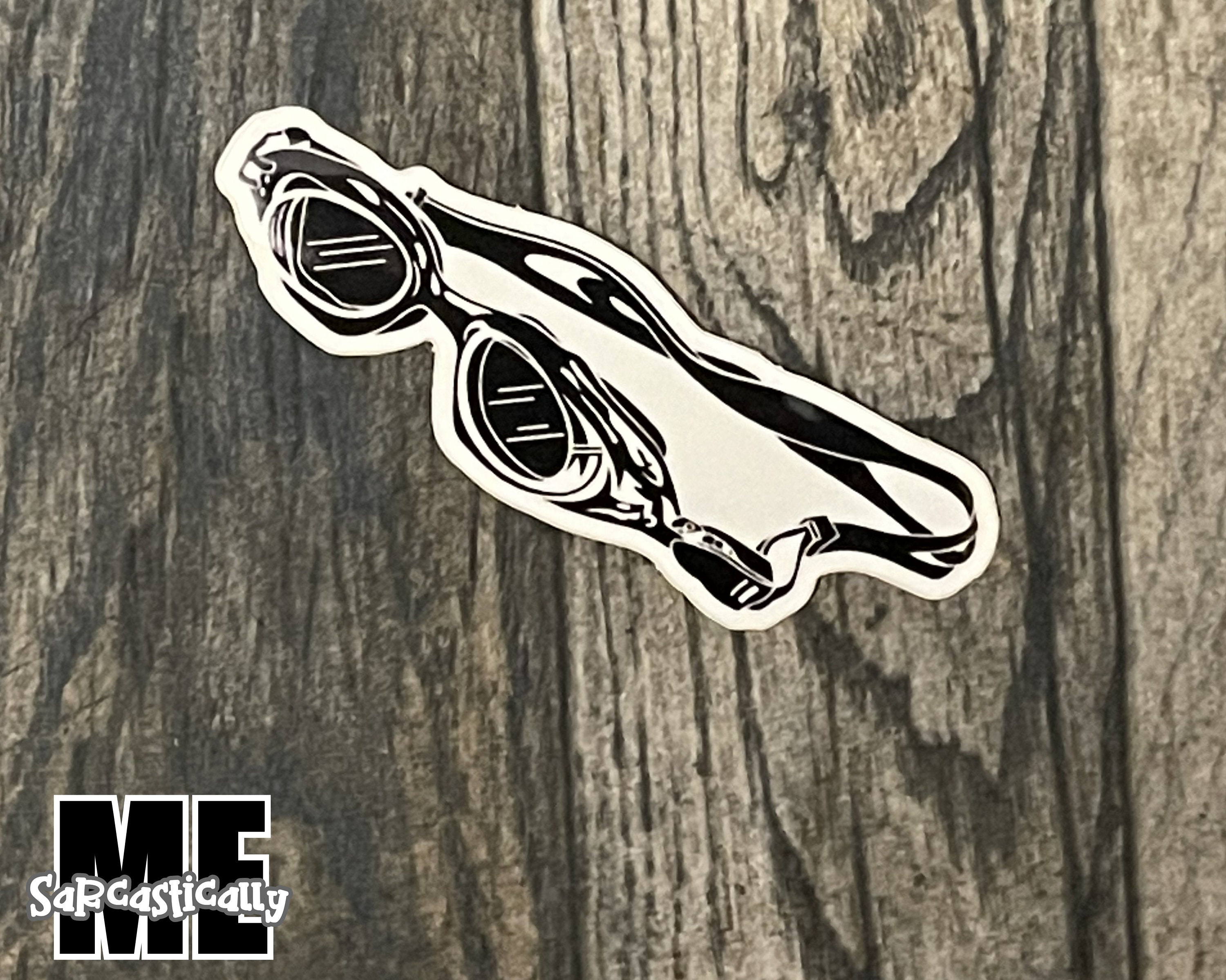 Swimming and Diving Stickers Swimmer Goggles Sticker - Etsy