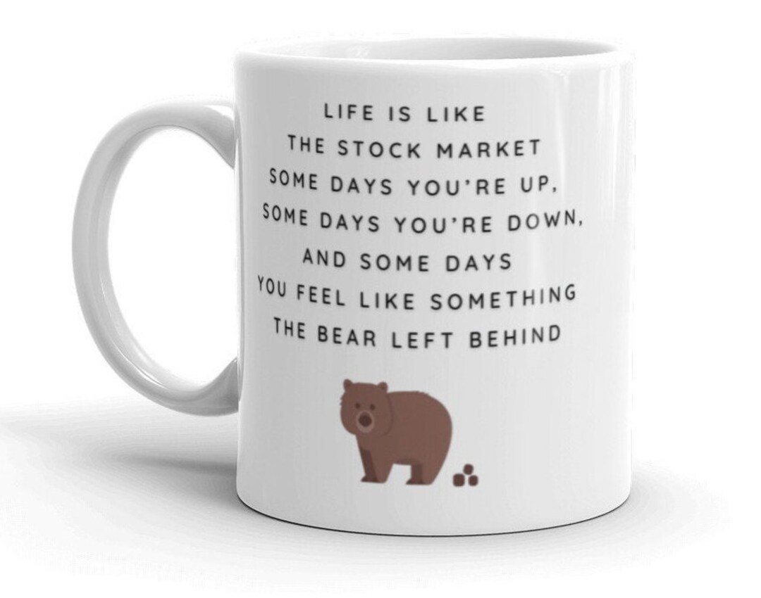 Popular Stock Market Mug Bear Market Best Finance Gifts - Etsy UK