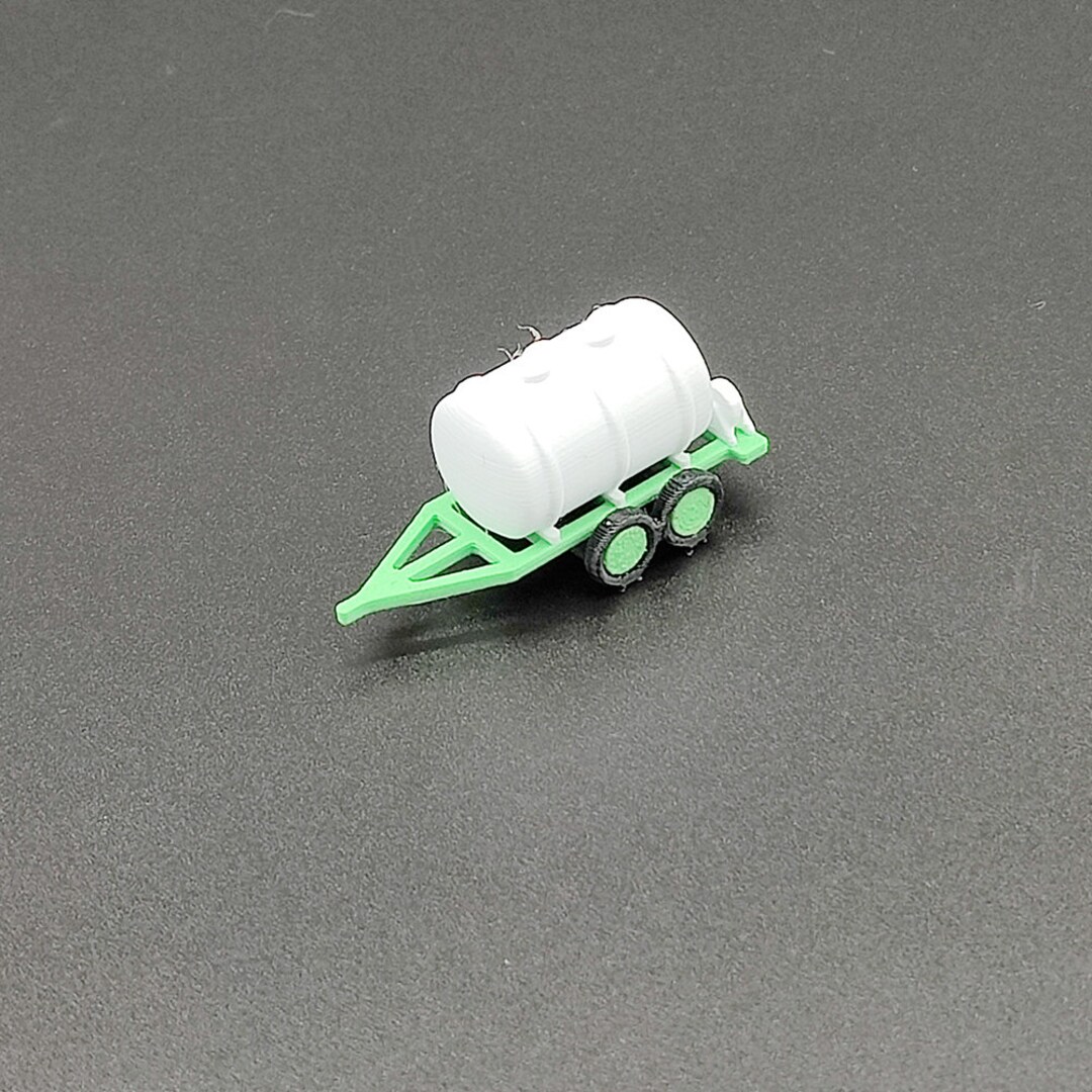 HO Scale Water Barrel Trailer 1:87 3D Printed - Etsy